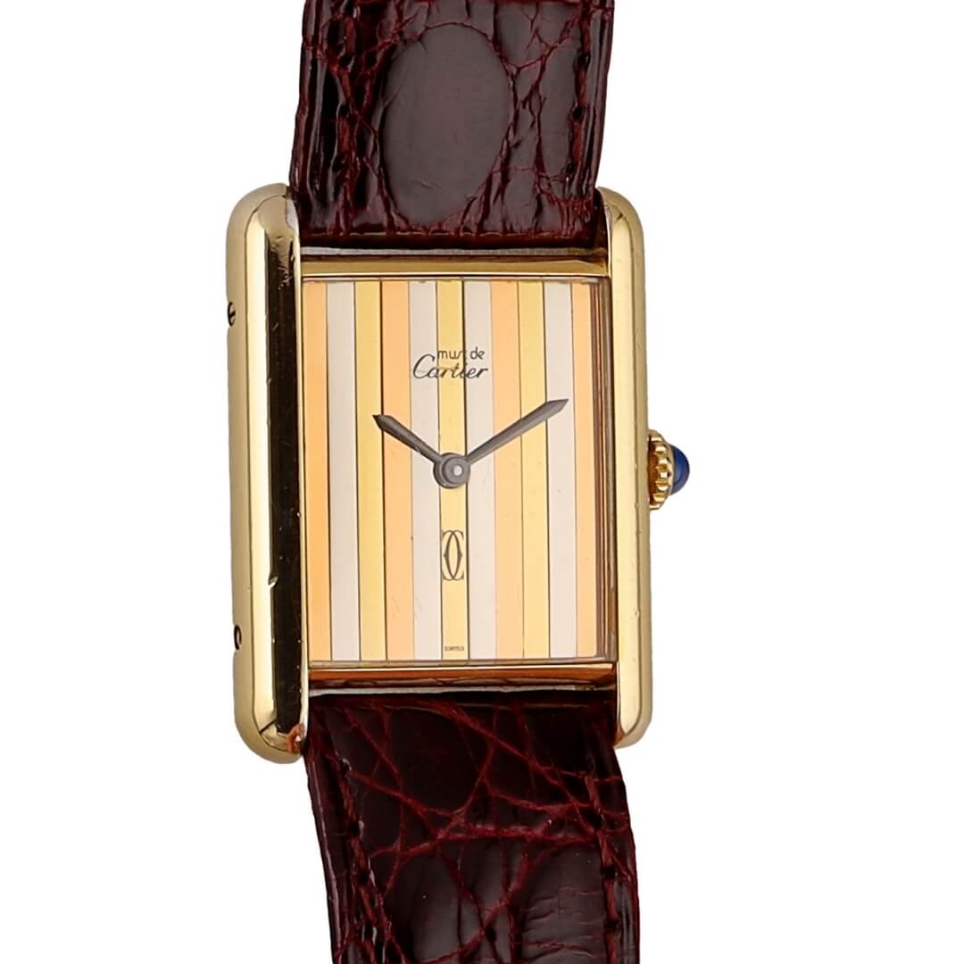 Cartier Must De Cartier Tank Trinity Dial – Time Rediscovered
