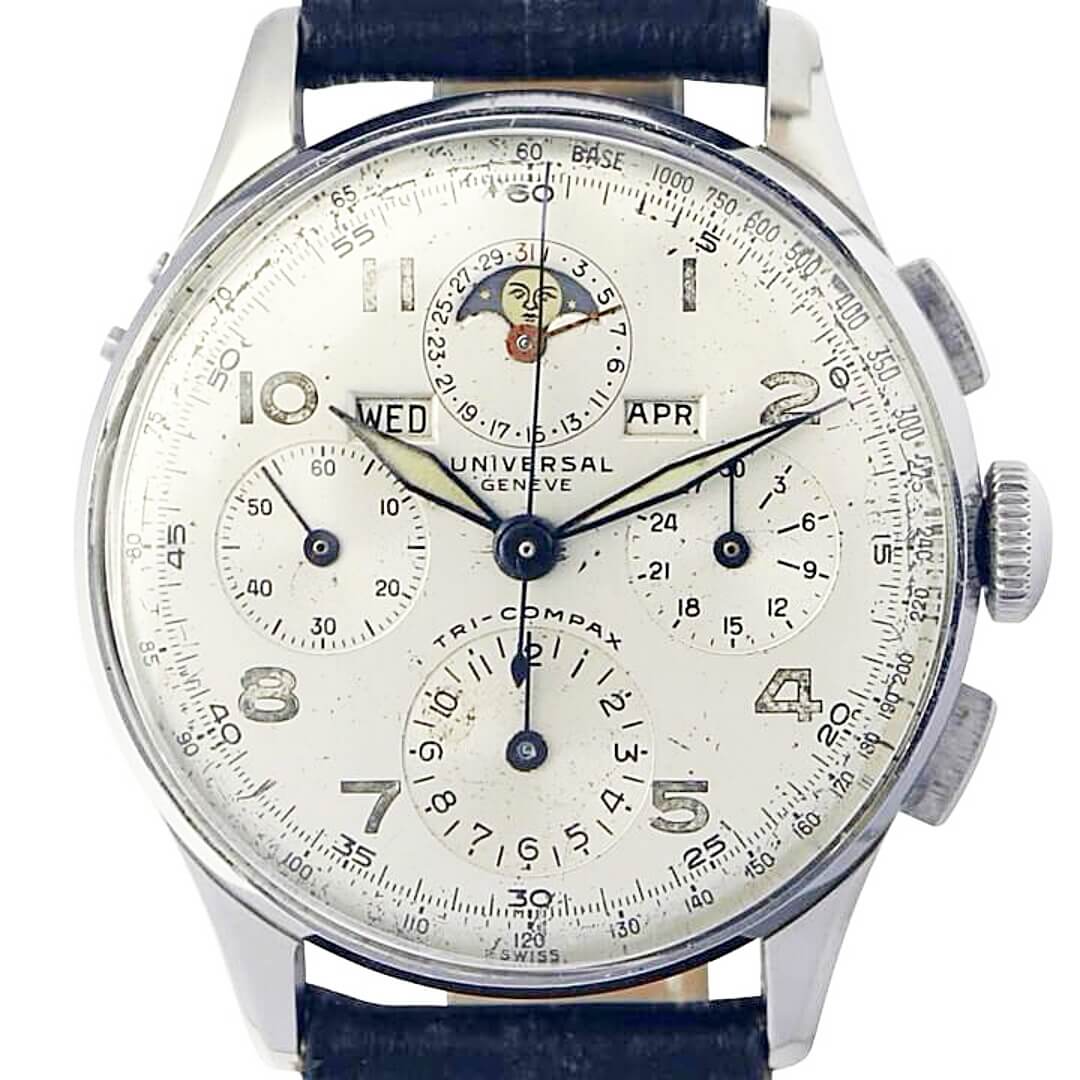 Universal Geneve Tri-Compax Ref. 22502 Men's Vintage Watch – Time ...
