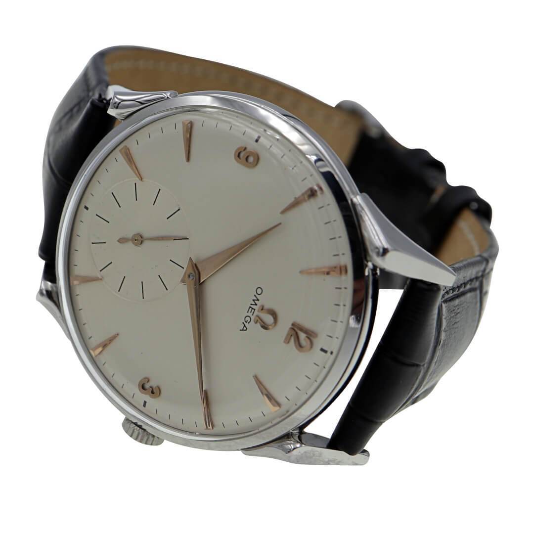 Omega Jumbo Ref. 2603-11 Grasshopper Lugs, 1954 Men's Vintage Watch ...
