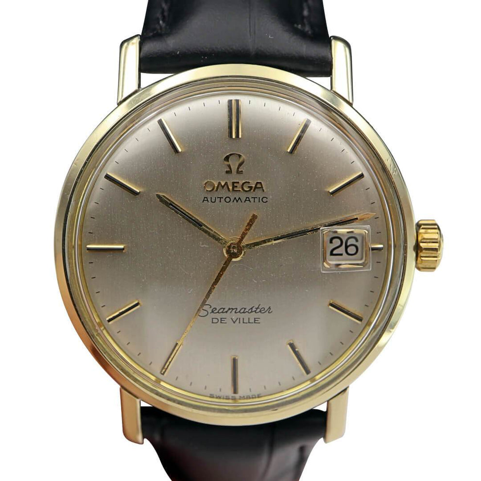 Omega Seamaster De Ville Ref. 166.020 Gold Cap Men's Vintage Watch ...