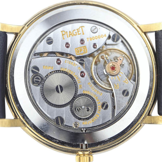Piaget 9027 18k Gold Diamond Bezel Ladies Vintage Watch – Time Rediscovered